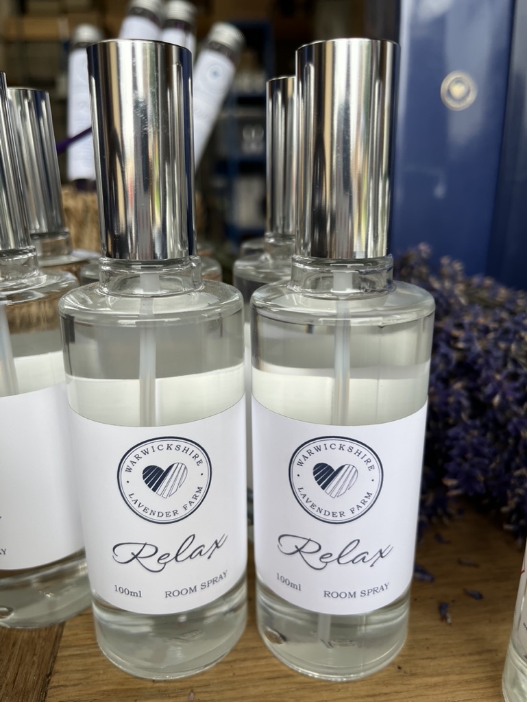 Relax! Room Spray - Warwickshire Lavender Farm